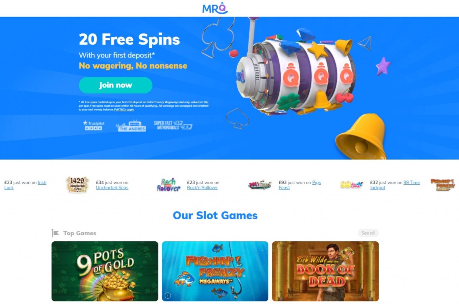 MrQ Bingo Review 2024 | Full Analysis & Overview ️